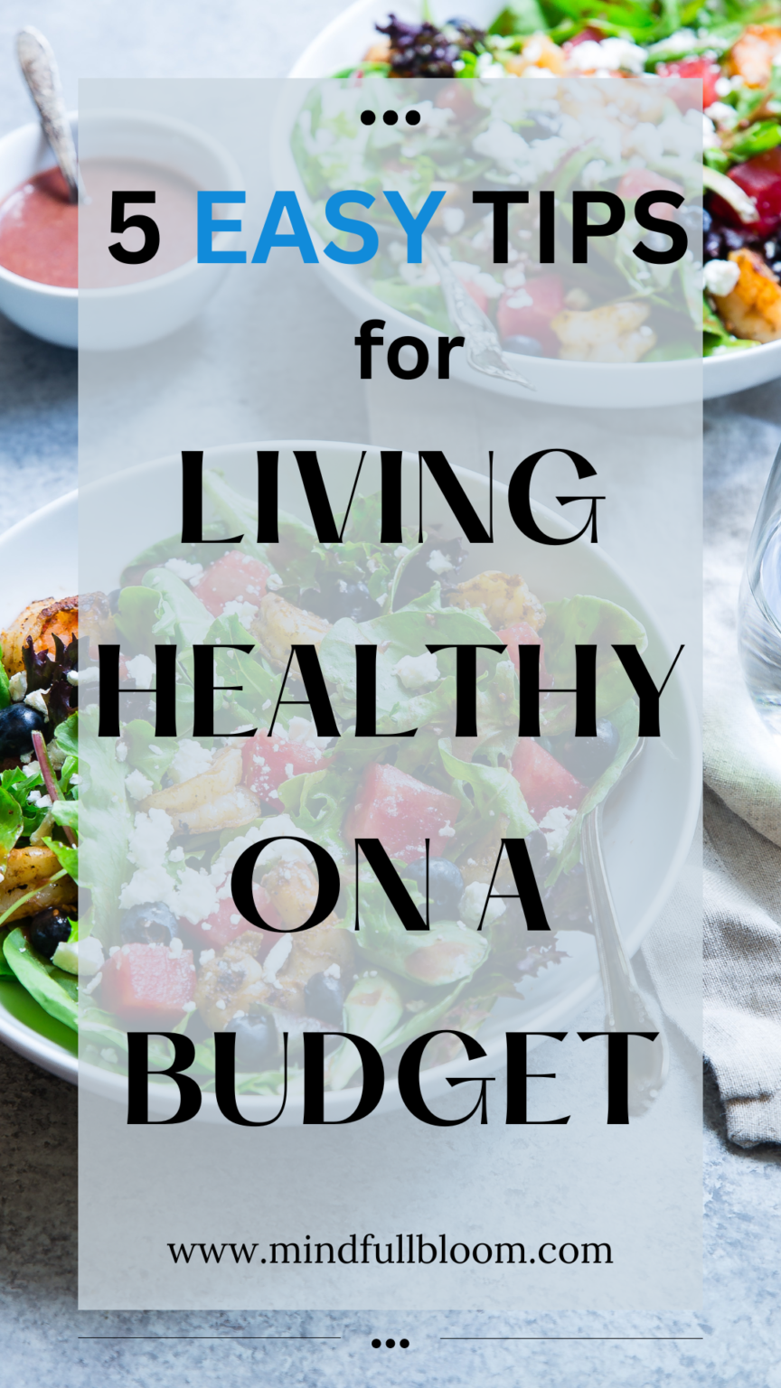 5 Tips for Living Healthy on a Budget - Mind Full Bloom